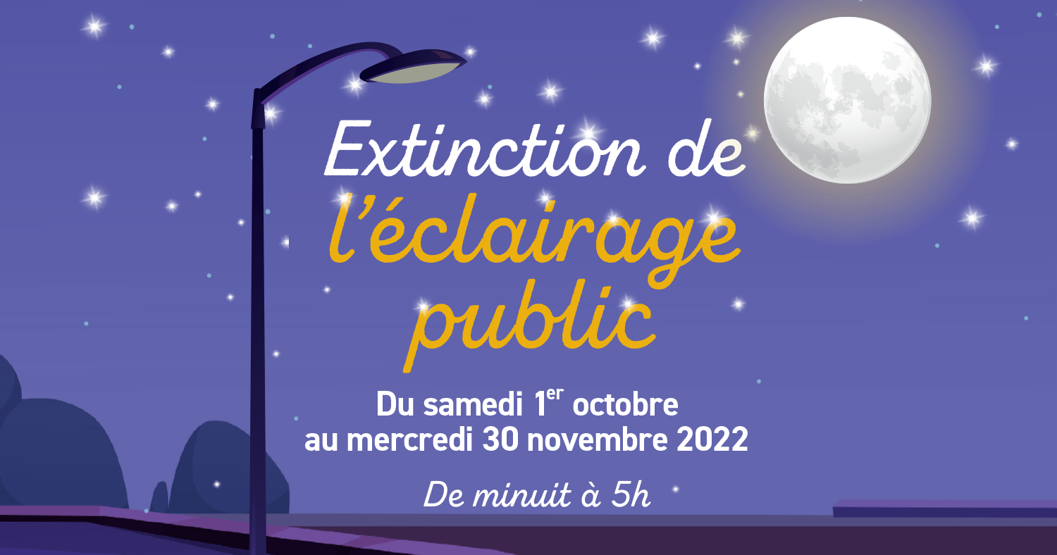 Extinction de l'éclairage public - Mairie de Francheville