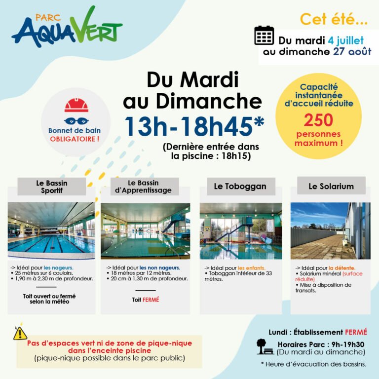 AquaVert – Travaux en cours et infos pratiques – Mairie de Francheville