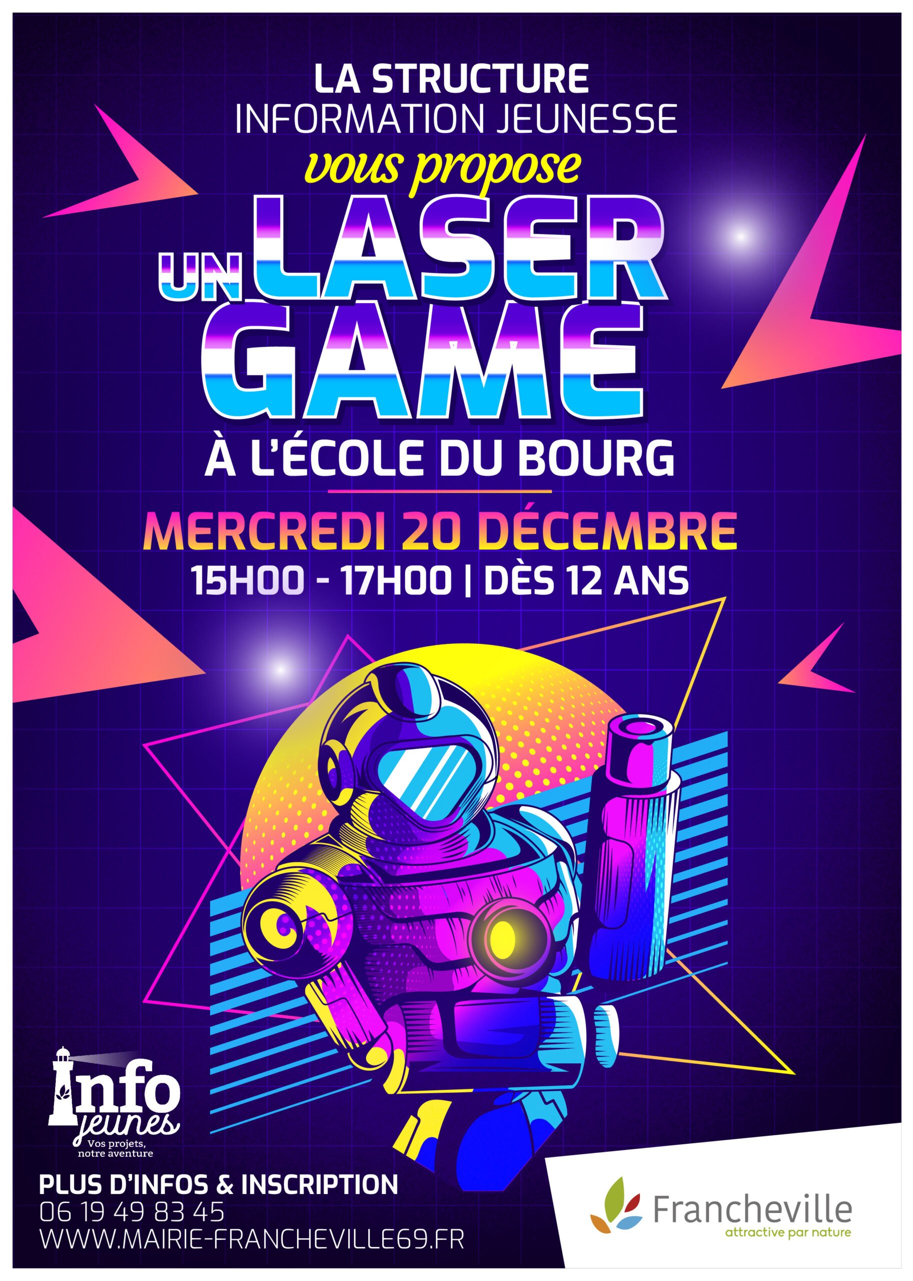 Le Laser Game de la SIJ ! – Mairie de Francheville